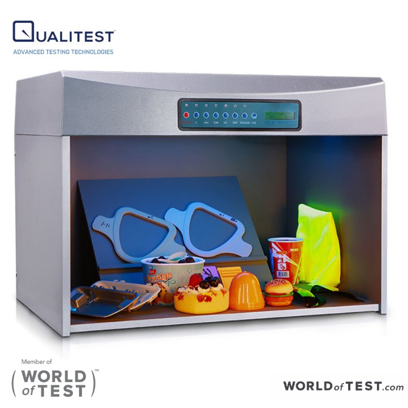 Consistent Light Booth for Color Matching - Qualitest USA LC
