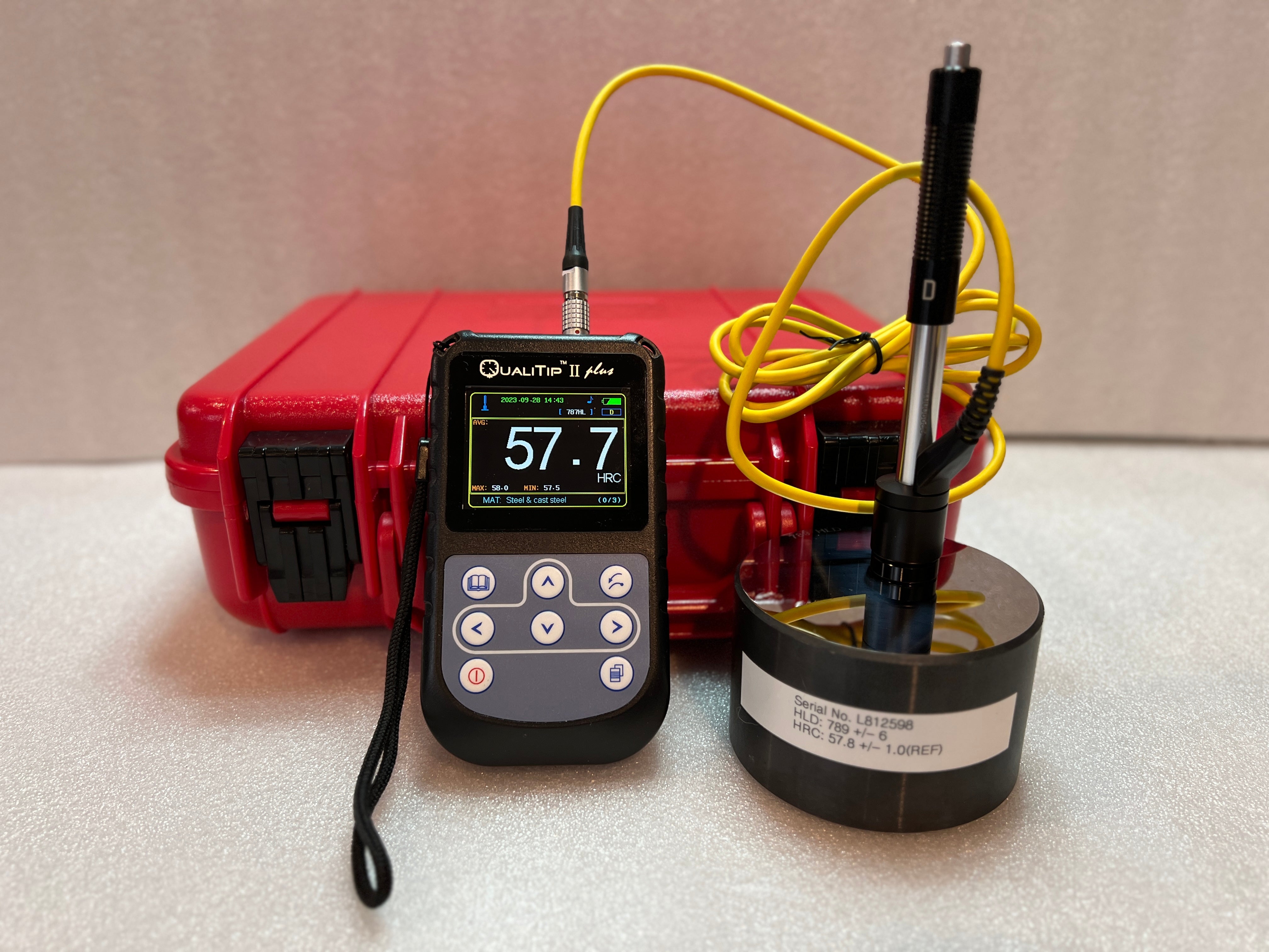 Portable Leeb Rebound Hardness Tester - Qualitest USA LC