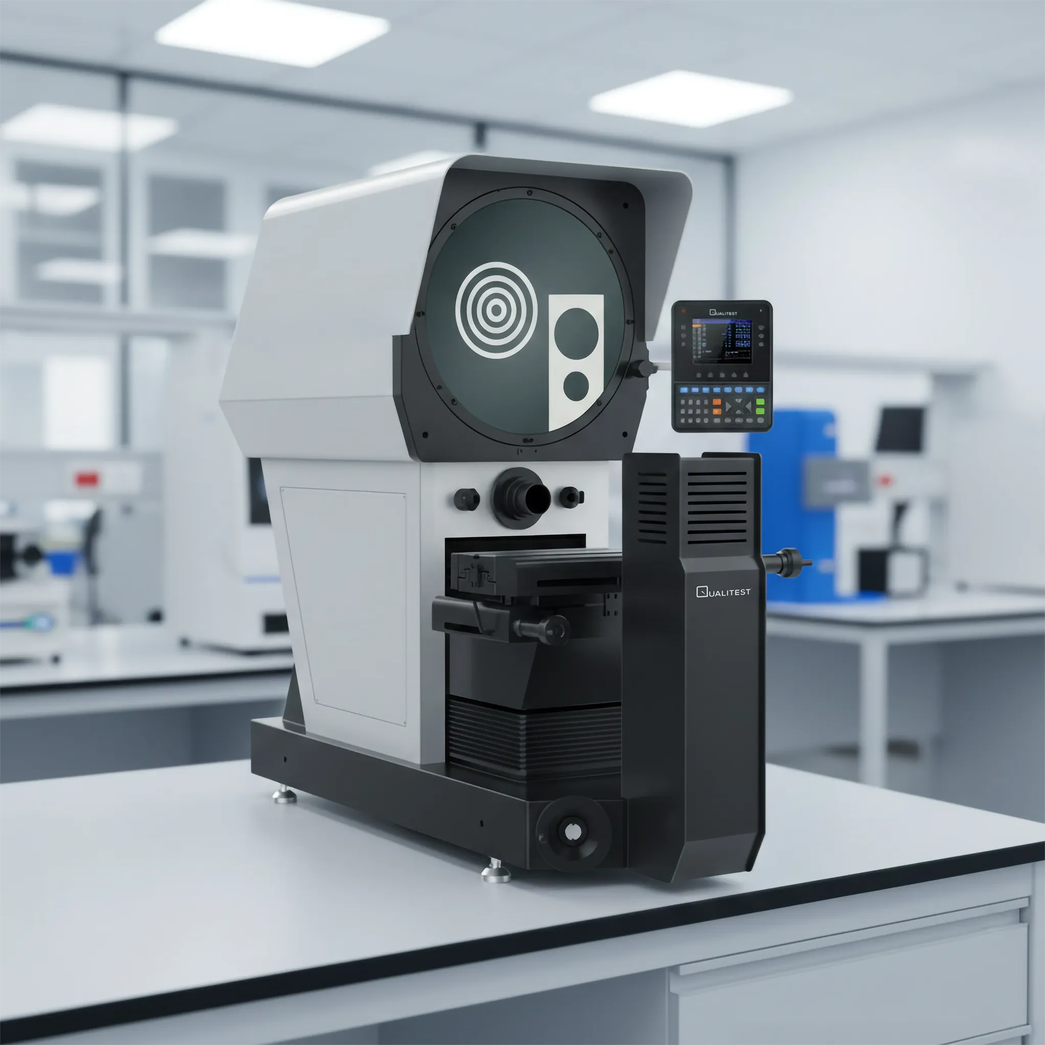 Horizontal Profile Projector (Optical Comparator) – QualiPP™ H412 ...